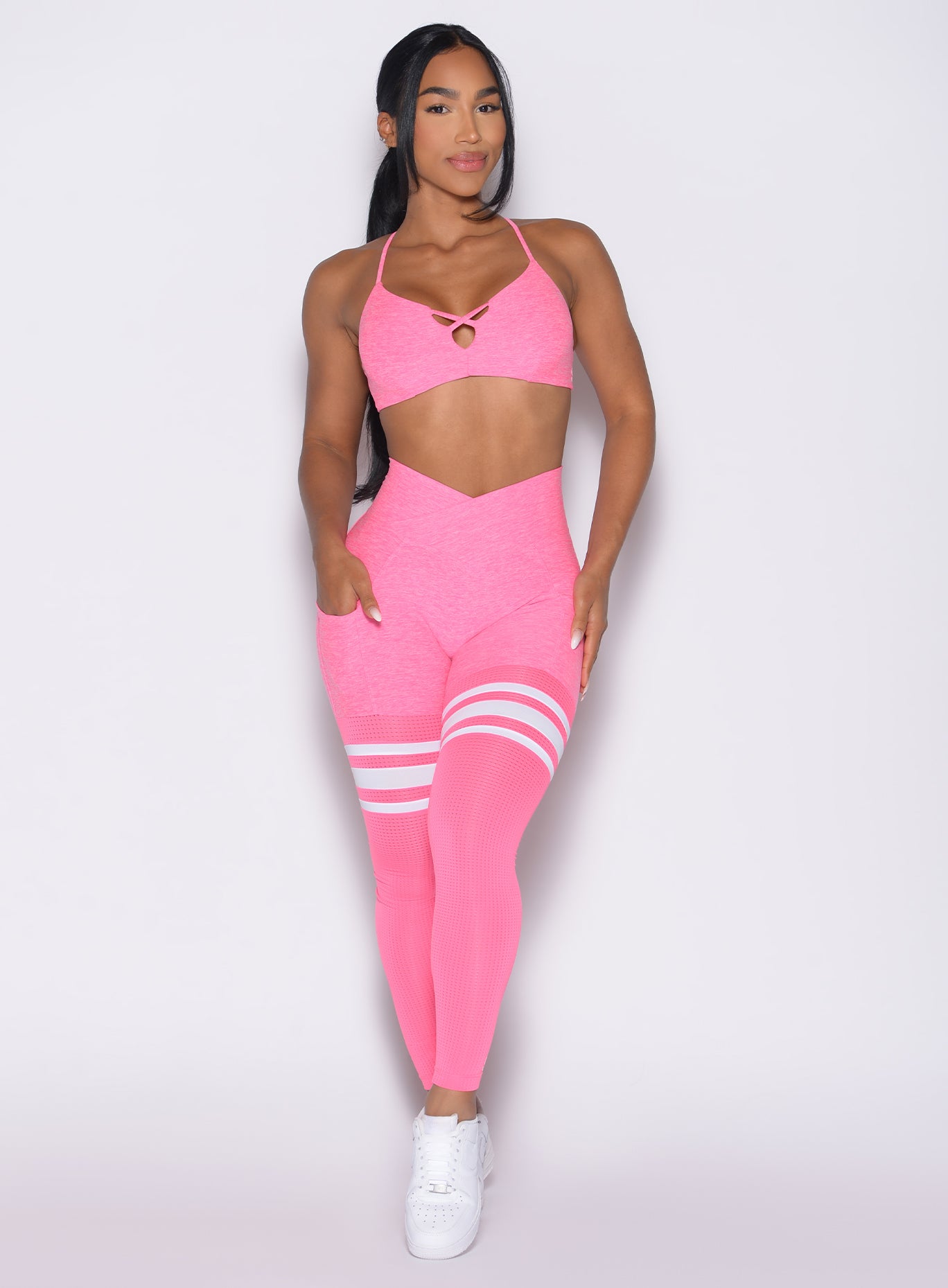 Contour Thigh-Highs | Hollywood Pink | Bombshell Sportswear