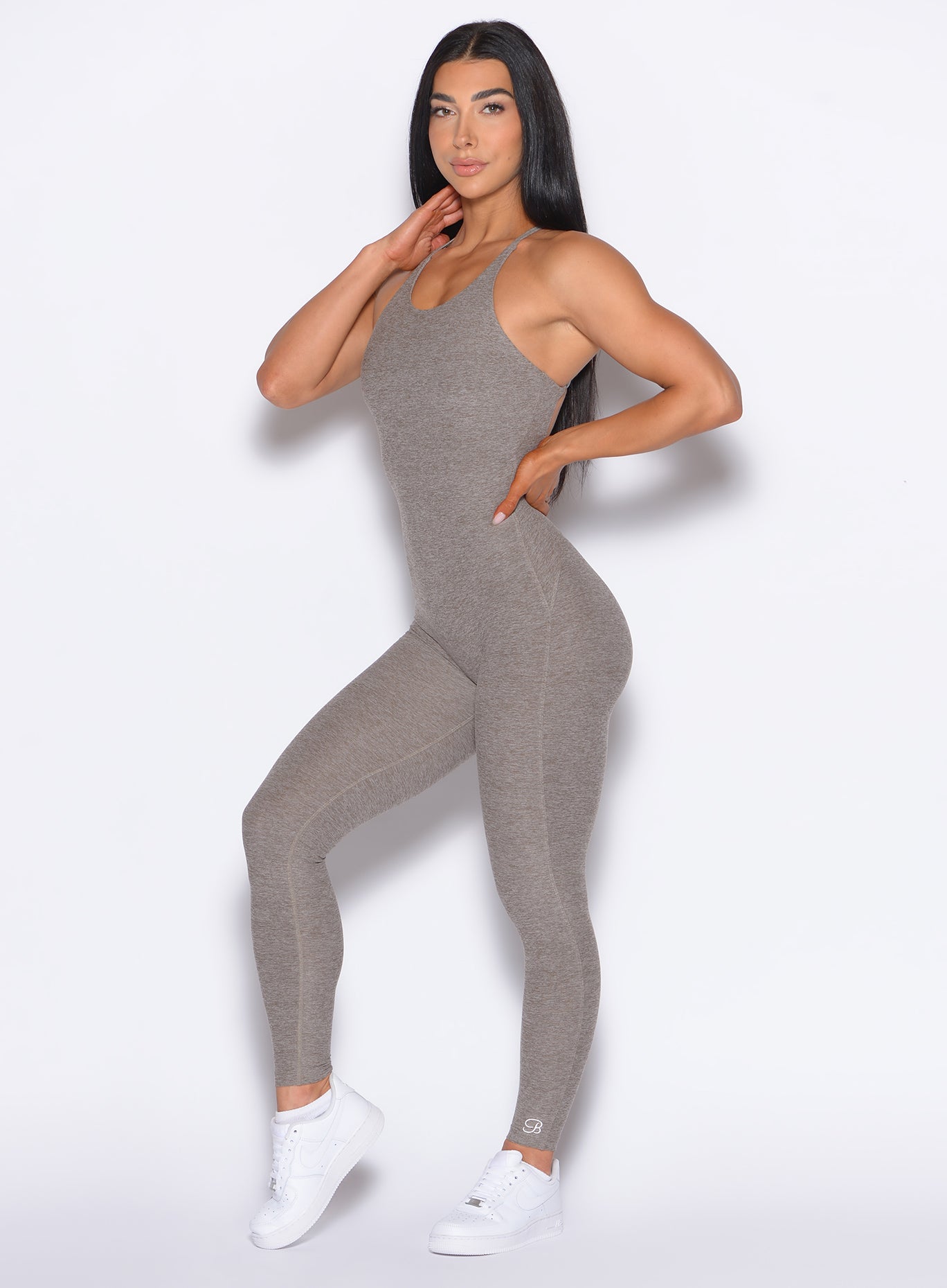 Bombshell Bunny Bodysuit 2.0 | Taupe | Bombshell Sportswear