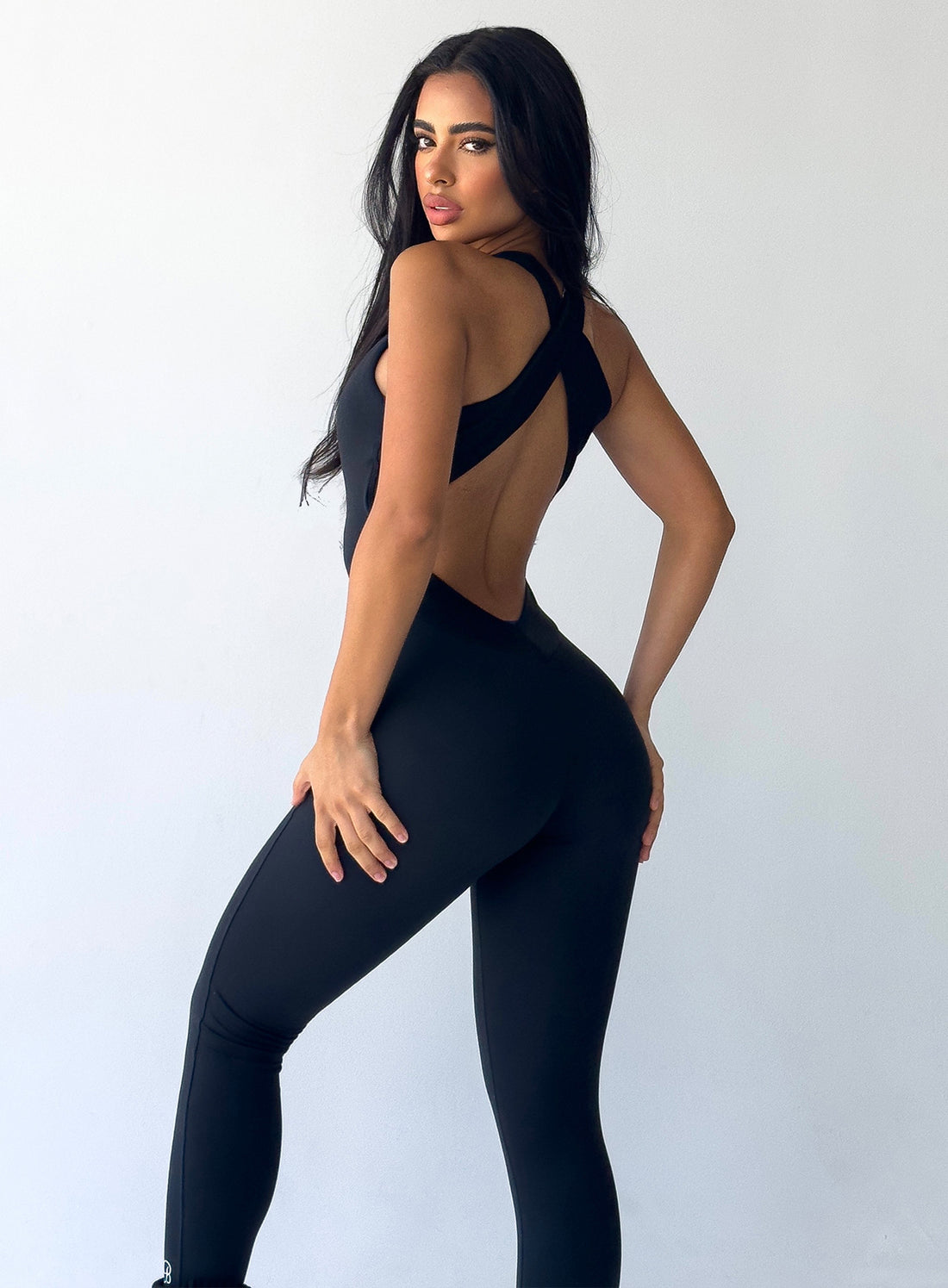 Laced Bodysuit | Black | Bombshell Sportswear