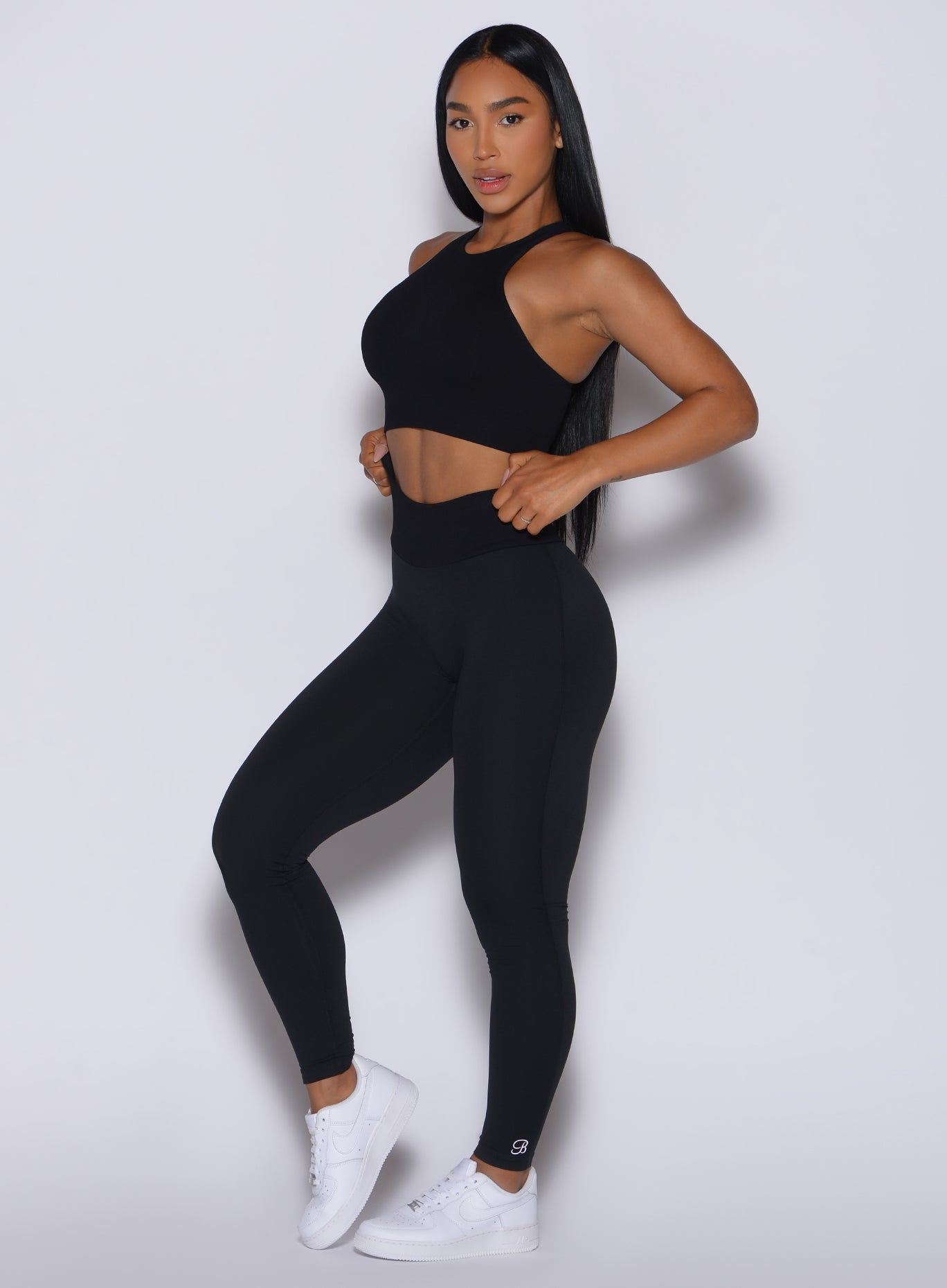 Figure Scrunch Leggings | Black | Bombshell Sportswear