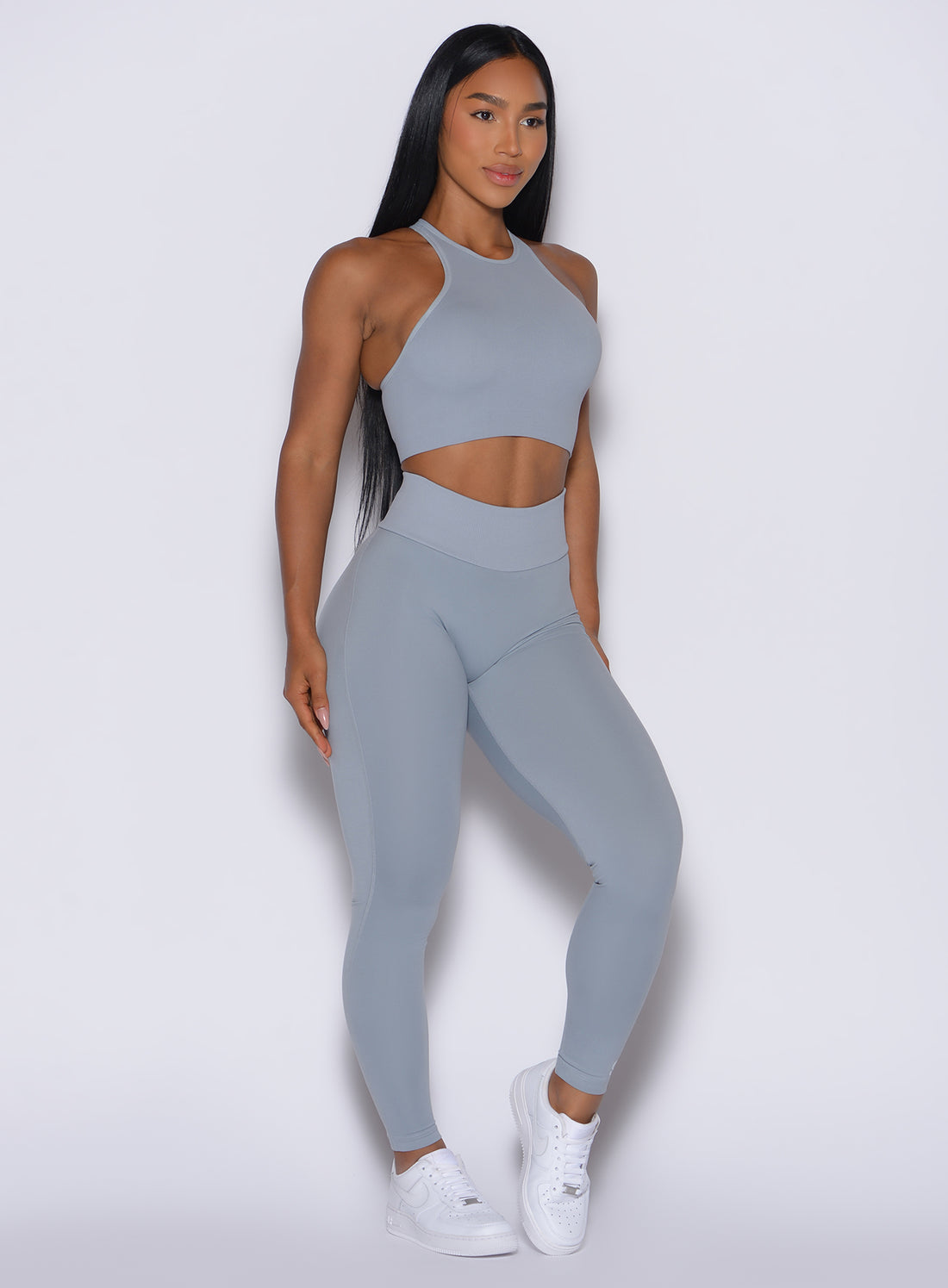 Figure Scrunch Leggings | Carbon | Bombshell Sportswear