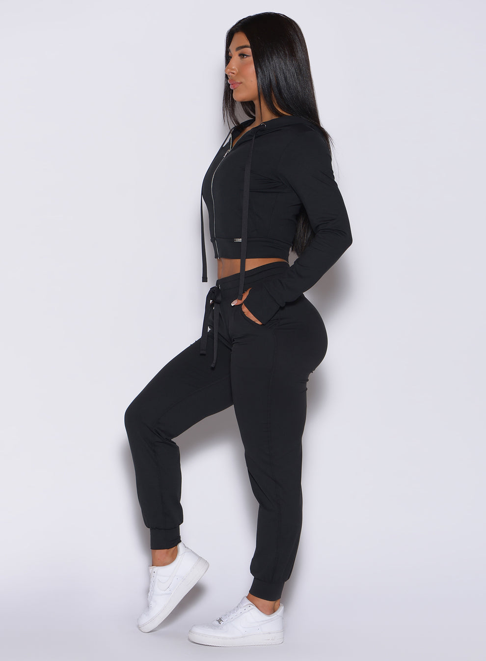 Signature Jacket | Black | Bombshell Sportswear