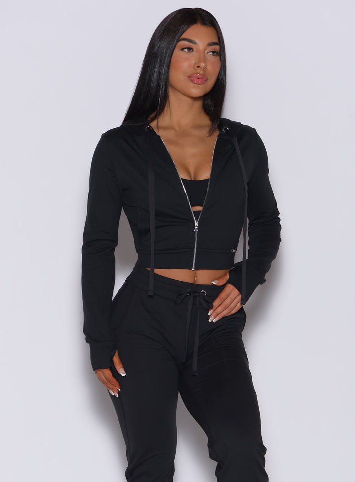 Signature Jacket | Black | Bombshell Sportswear