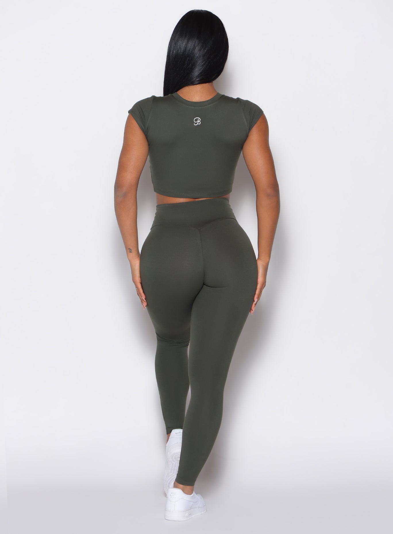Smooth Leggings | Deep Ivy | Bombshell Sportswear